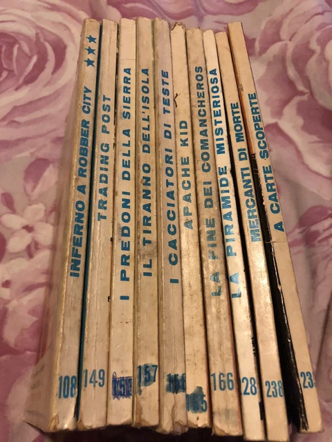 LOTTO DI 10 tex gigante. Anni 70 in buone condizioni EUR 10,00 ...