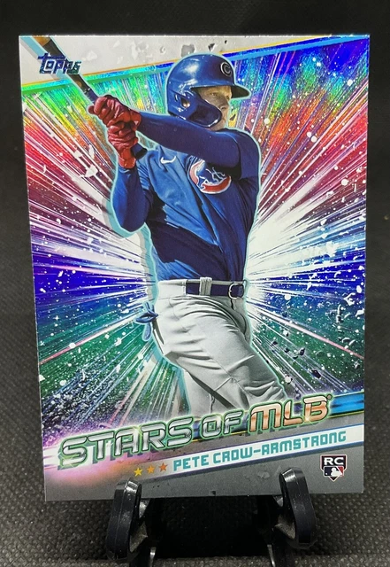 2024 TOPPS STARS of MLB #SLMB-25 Pete Crow-Armstrong RC - Chicago Cubs ...