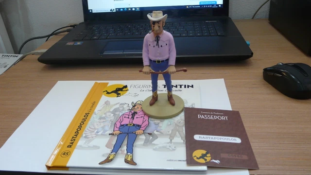 FIGURINE TINTIN COLLECTION Officielle - Rastapopoulos A La Cravache - N ...