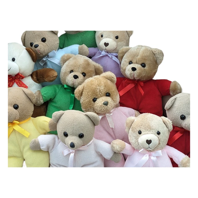 TLC PMS BEAR Soft Toy Plush Cuddly Teddy Freemasons Hospital Appeal £9. ...