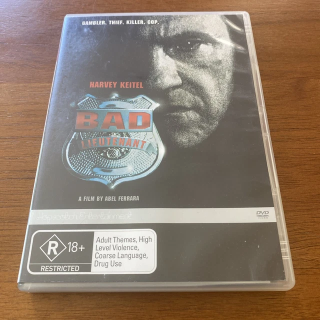BAD LIEUTENANT DVD Complete VGC R18+ Crime Movie Region 4 PAL Free Fast ...
