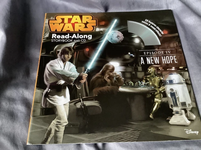 STAR WARS: A New Hope (Read-Along Storybook and CD) by Disney Book ...