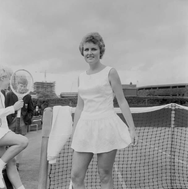 AUSTRALIAN PROFESSIONAL TENNIS player Lesley Turner Bowrey pictured ...