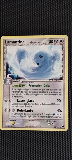 CARTE POKÉMON : Lamantine 15/101 EUR 1,90 - PicClick FR