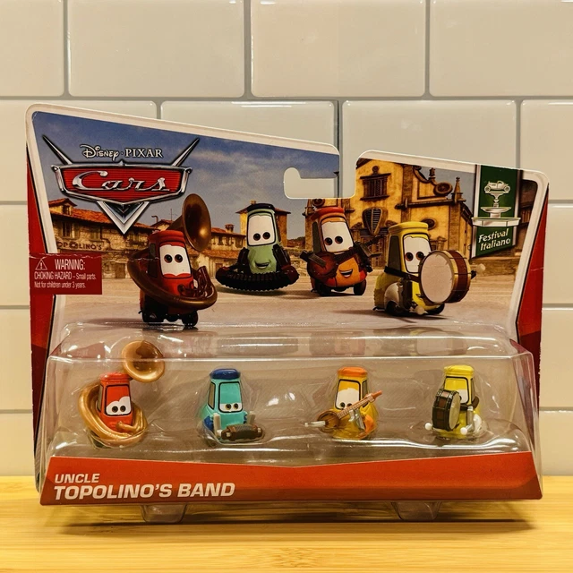 DISNEY PIXAR CARS - UNCLE TOPOLINO’S BAND FESTIVAL ITALIANO - échelle 1 ...