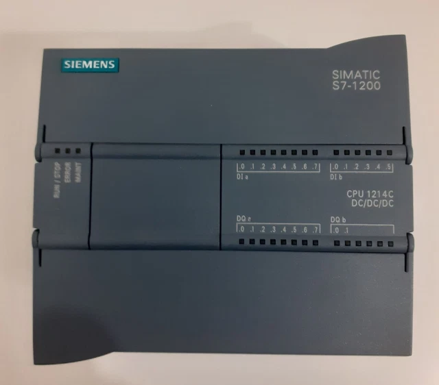 PLC SIEMENS SIMATIC S7-1200 Compact Cpu 1214C Dc/Dc/Dc £135.92 ...
