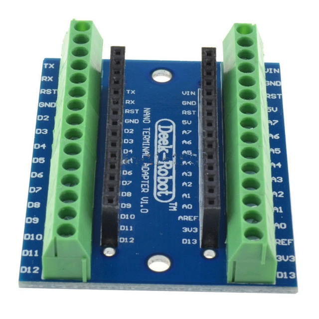 NANO TERMINAL ADAPTER Arduino Nano V3.0 AVR ATMEGA328P-AU Module Board ...