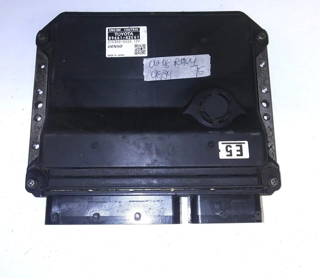 89661-42E61 ECU ECM Ordenador 2006-2008 Toyota Rav4 Rav-4 EUR 86,96 ...