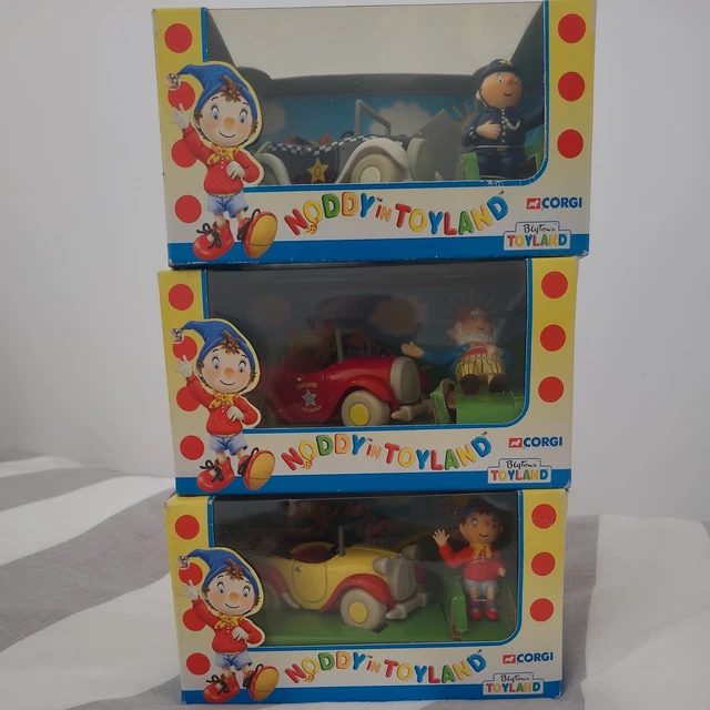 NODDY IN TOYLAND Corgi Die-cast Models in Boxes Noddy, Big Ears and PC ...