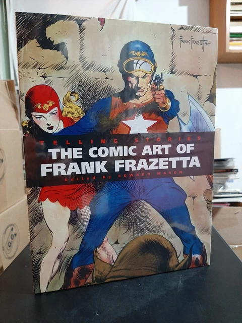 TELLING STORIES - Comic Art Of Frank Frazetta Deluxe Slipcase ...