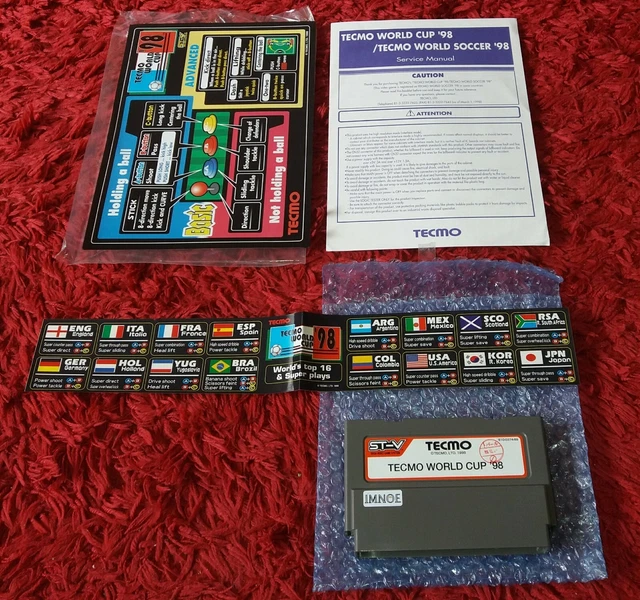 TECMO WORLD CUP 98 Sega St-v Jamma Arcade Kit EUR 80,27 - PicClick FR
