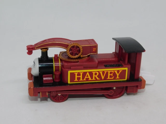 THOMAS & FRIENDS Trackmaster Helpful Harvey - Motorized Train Engine w ...