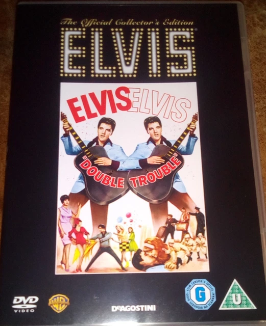 DOUBLE TROUBLE DVD Elvis Presley 60S Musical Film Movie Uk Seller ...