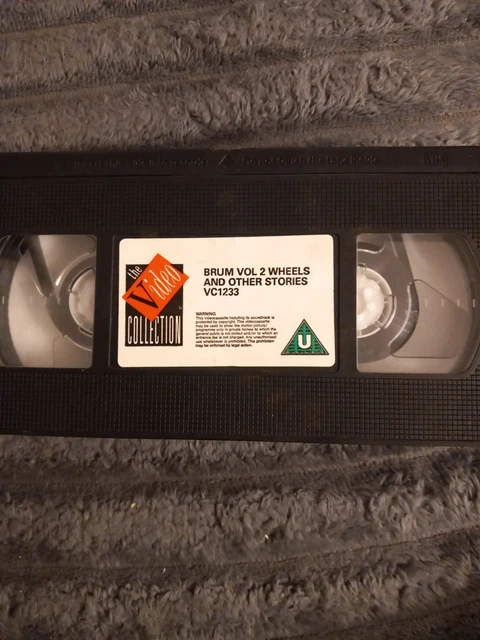 BRUM VHS TAPE Volume 2 Wheels And Other Stories No Case EUR 10,21 ...