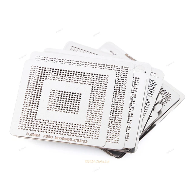 33PCS BGA REBALLING Stencils Kit for Laptop/GPU/CPU Chip Repair $23.42 ...