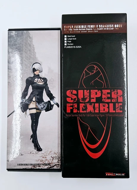 NIER AUTOMATA SUPER Duck Set 015 & TB League Super Flexible Female Body ...