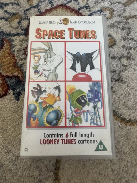 LOONEY TUNES SPACE Tunes VHS 6 Full Length Cartoons Age U £1.76 ...