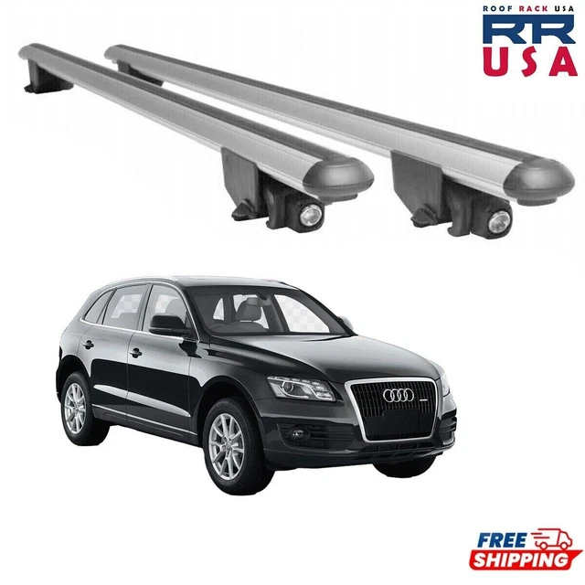 RAIL DE TOIT encastré pour barres transversales Audi Q5 (8R) SUV 2009 ...