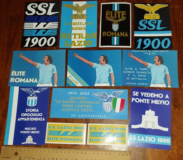 ADESIVI ULTRAS LAZIO Lotto 12 Pezzi, no irriducibili, no Eagles No ...
