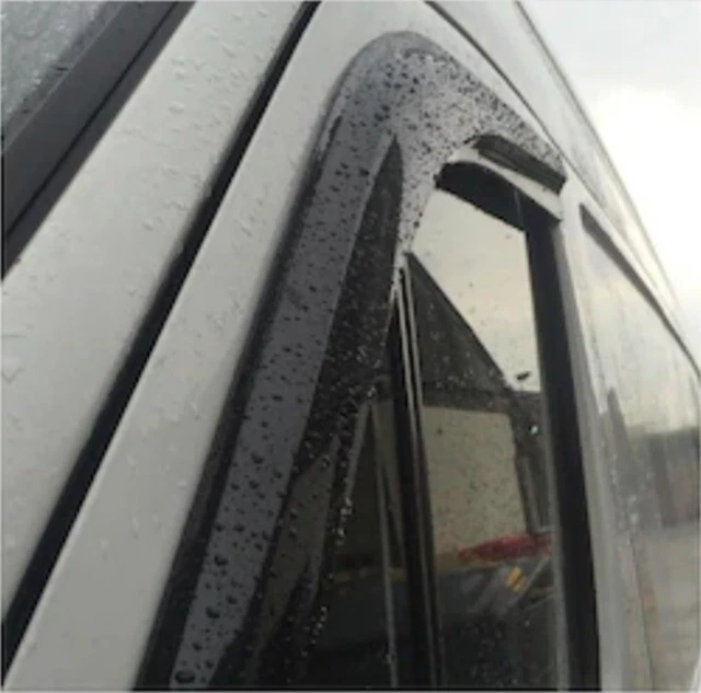 FORD TRANSIT MK8 2014-2019 Wind Rain deflectors & Bonnet Deflector ...