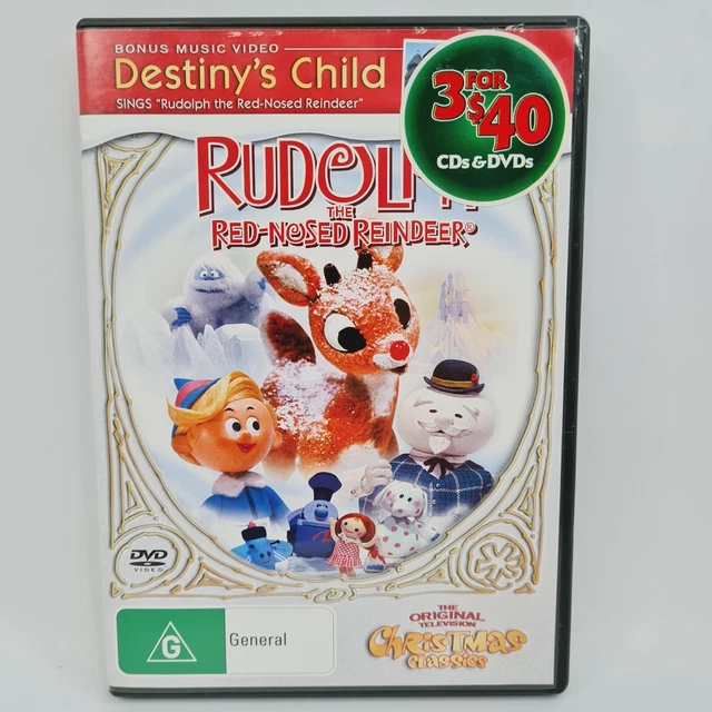 RUDOLPH THE RED Nosed Reindeer (1964, DVD) Region 4 Classic Christmas ...