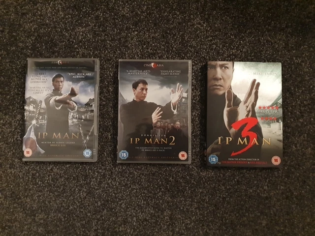 IP MAN 1 2 3 Dvds Donnie Yen Like New Condition EUR 3,50 - PicClick IT