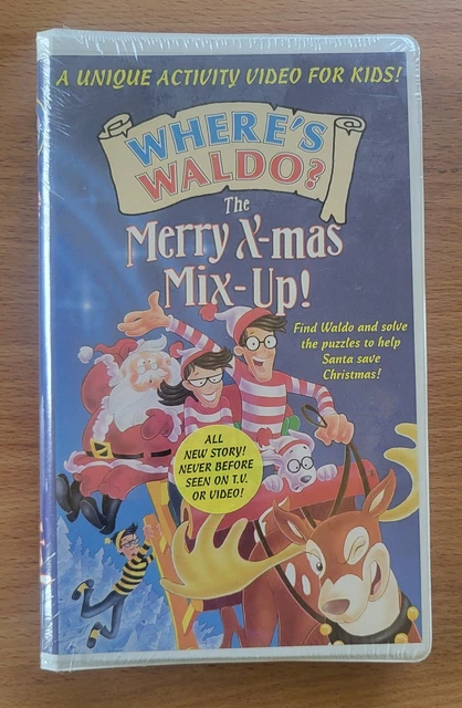 SEALED NEW VHS Where’s Waldo? The Merry X-Mas Mix Up £17.89 - PicClick UK