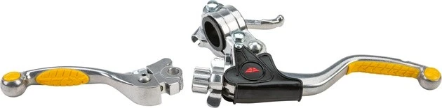 FLY EASY PULL Pro Standard Lever Kit with Hot Start Lever Yellow ...