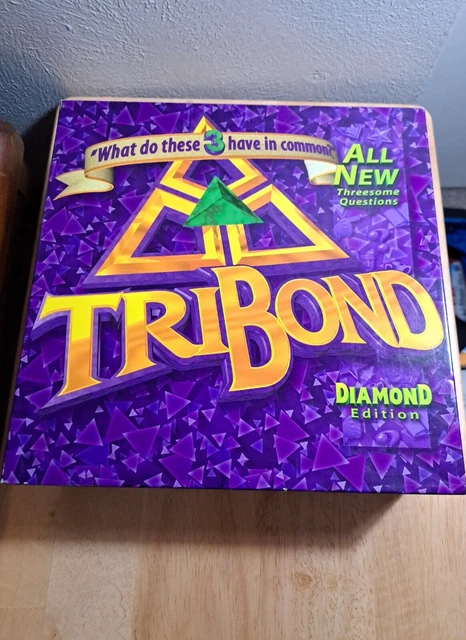 BEST OF TRIBOND "What Do These 3 Have in Common?" Mattel Board Game NEW ...