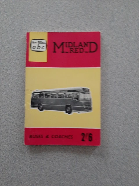1961 IAN ALLAN ABC Midland Red-Unmarked £5.99 - PicClick UK