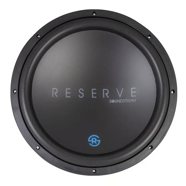 15& SOUNDSTREAM DUAL Series Reserve 4-Ohm 2600W Power Subwoofer $443.07 ...