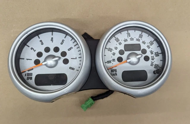 MINI COOPER R50 R53 NTSTRUMENT CLUSTER Speedometer & Tachometer strng colum EUR 102,94 - PicClick FR