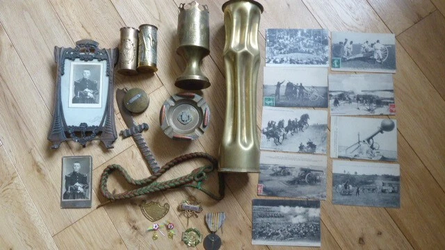 LOT A OBJETS Poilu Ww1 Tranchee Voir Detail EUR 115,00 - PicClick FR