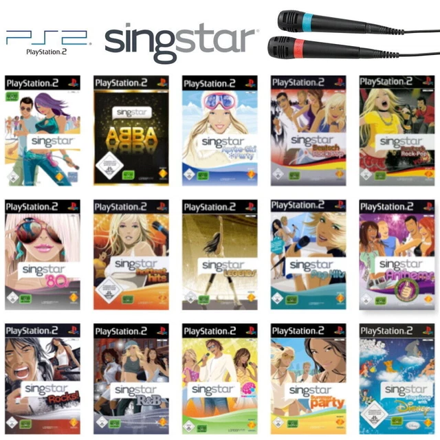 PS2 SPIELE | Singstar Spieleauswahl Pop Rock 80s 90s Disney | Playstation 2 + 3 EUR 4,99 ...