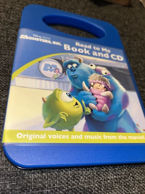DISNEY PIXAR MONSTERS Inc Read to Me Book and CD Tested 2013 Disney ...