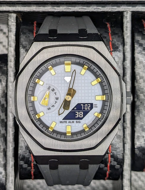 CASIO G-SHOCK GA2100 Custom Casioak Batman Royal Oak AP Mod £140.00 ...