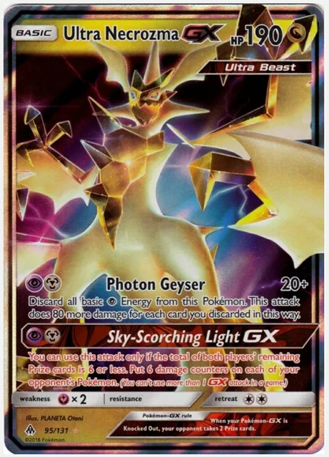 Pokemon Ultra Necrozma Gx 95 131 ZU VERKAUFEN! - PicClick DE
