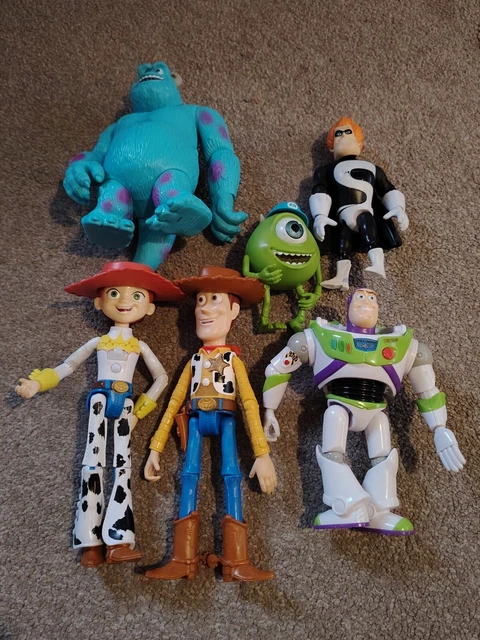 DISNEY TOY STORY + Monsters Inc Bundle Interactive Toys Buzz Woody Mike ...