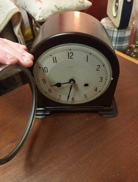 SMITHS ENFIELD BAKELITE Chiming clock 1950 £100.00 - PicClick UK