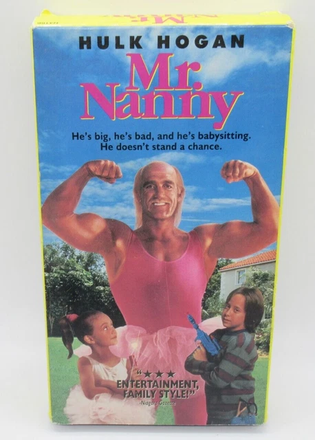MR. NANNY VHS Video Movie, Hulk Hogan, Sherman Hemsley, Madeline Zima ...