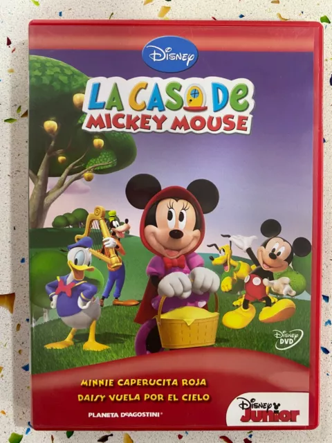 La Casa De Mickey Mouse Dvd Minnie Caperucita Roja Daisy Vuela Por El