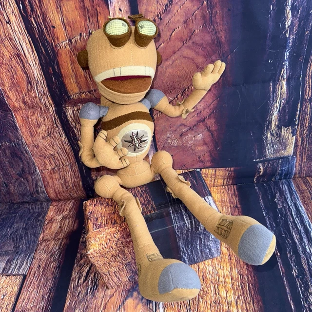DISNEY TREASURE PLANET B.E.N. Ben Pirate Robot Plush Stuffed Toy NO TAG ...