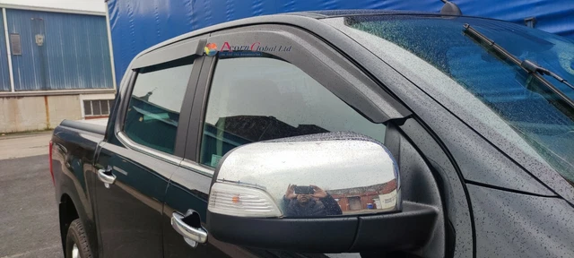 FORD RANGER WIND Sun Rain Smoke Deflector Visor SET T6 T7 (4 PIECES ...