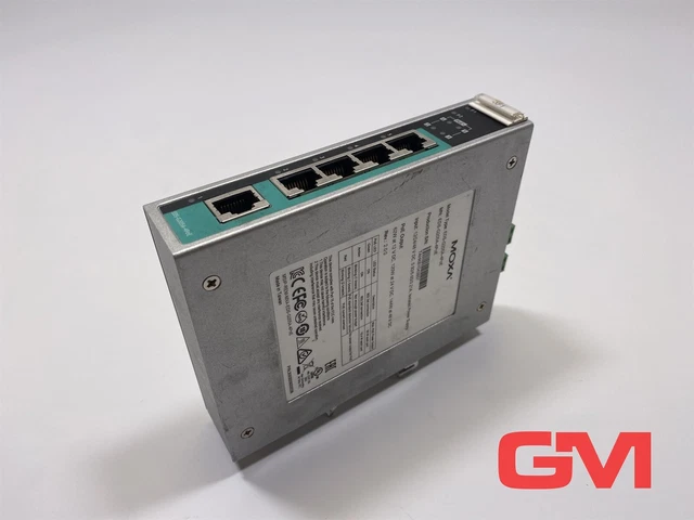 MOXA UNMANAGED ETHERNET Switch EDS-G205A-4PoE 5-port full Gigabit Rev. 2.0.0 EUR 380,00 ...