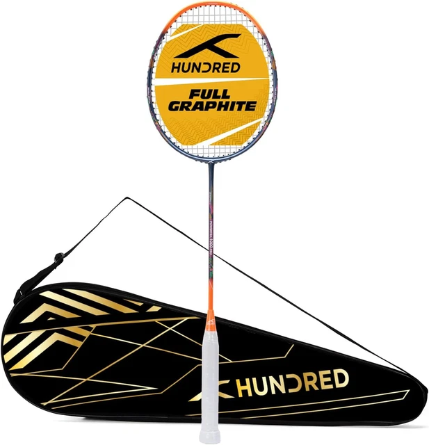 POWERTEK 1000 PRO Graphite Strung Badminton Racquet with Full Racket Cover | for £51.16 ...