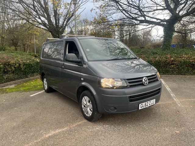 VOLKSWAGEN TRANSPORTER T5.1 2013 SWB 102BHP Air-Con Indium grey £7,495. ...