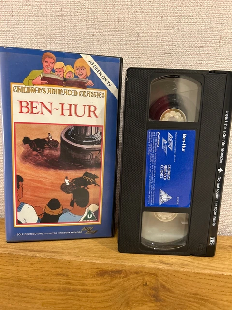 BEN HUR ANIMATION Cartoon VHS | Ben Hur Animation VHS 1987 | Ben Hur ...