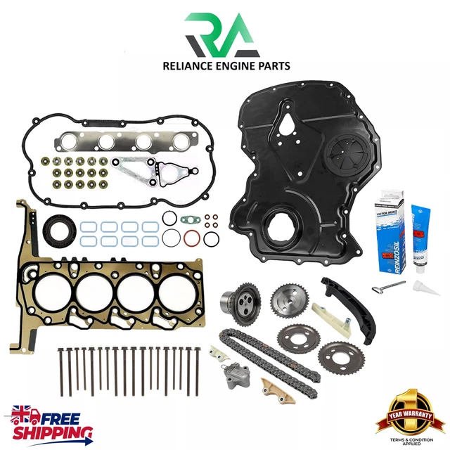 FORD TRANSIT RANGER (Rwd) 2.2 Diesel Cvra Timing Chain With Engine ...