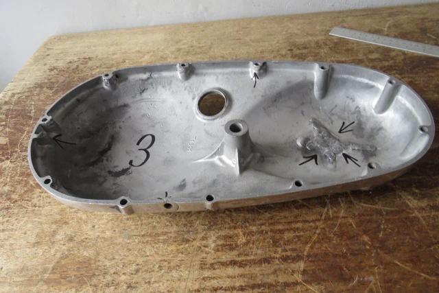 TRIUMPH PRE Unit Alternator Outer Engine Primary Cover Case £59.00 ...