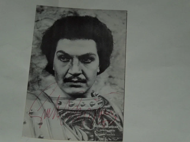 TEATRO - FOTOGRAFIE Attori Teatro Autografate-Garbis Boyagian ...